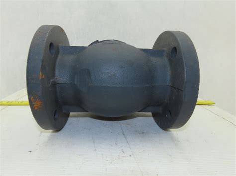 Nibco Fig F918 B Swing Check Valve 2 1 2 Flanged 125WSP 200WOG Bullseye Industrial Sales