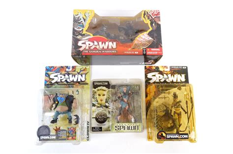 Lot Of 4 Spawn Figures Auction