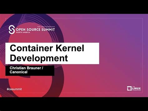 Free Video Container Kernel Development From Linux Foundation Class Central