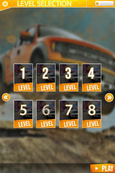 Racing Game Ui Kit Game Button Template Masterbundles