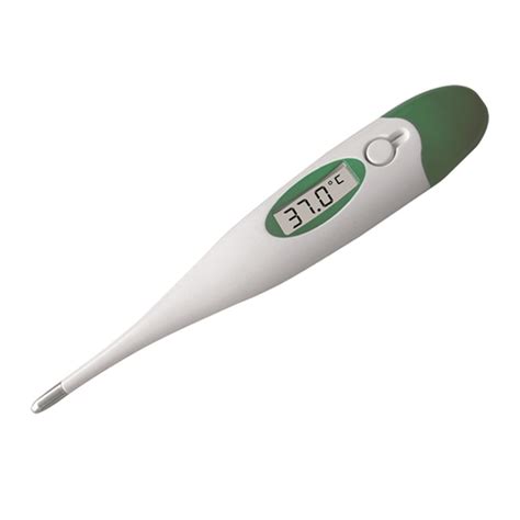 Digital Thermometer 10 Second Reading With Flexible Tip Four Square