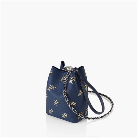 미니핑고백 패턴 체인 세트 네이비 감도 깊은 취향 셀렉트샵 29cm