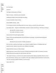 Econ 104 Lecture E Notes Docx Classi Ficatio N UNCL ASSIFI ED Econ