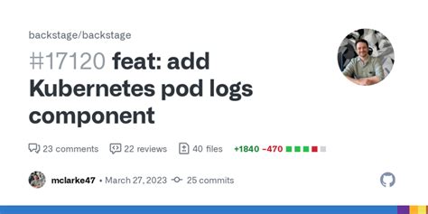 Spotify Randd On Linkedin Feat Add Kubernetes Pod Logs Component Wip By