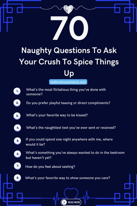 Spicy Questions To Ask Your Crush Over Text Questions To Ask To Spice