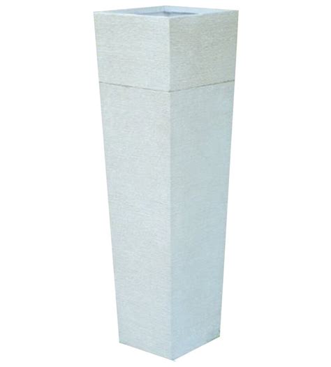 Grey Rectangular Fiberglass Planter For Gardening Size 2feet At Rs