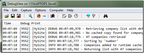 See Log4net Log Messages In Real Time Tedandgustaf