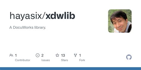 Github Hayasix Xdwlib A Docuworks Library