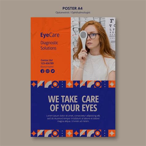 Affiche Malvoyant Psd Modèles Psd Gratuits De Haute Qualité à