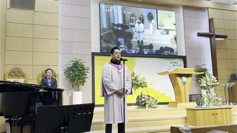 팝페라가수 임덕수쌤 나 같은 죄인 살리신 Youtube