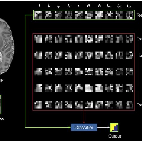 An Example Of Classifying One Test Window The Green Square In The Test