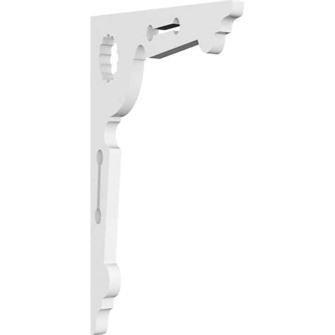 Ekena Millwork 58 In W X 12 In H X 7 In D Pvc Turner Bracket