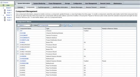 Component Management Oracle Integrated Lights Out Manager Ilom 3 0 Html Documentation Collection