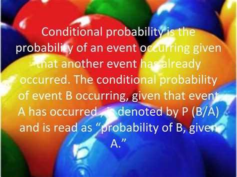 Understanding Conditional Probability PPT