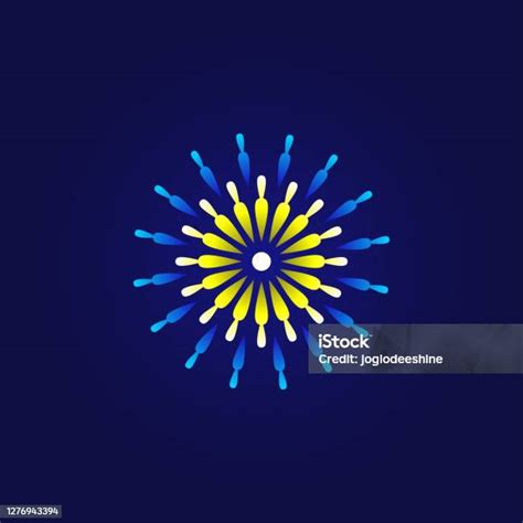 축하 순간을위한 불꽃 공사 벡터 디자인 일러스트레이션 새해 를 축하하는 불꽃 공사 0명에 대한 스톡 벡터 아트 및 기타 이미지