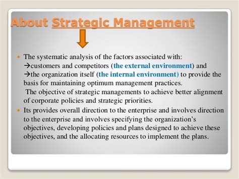 Strategy Formulation