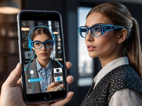 Immersive Augmented Reality Experiences Premium Ai Generated Image