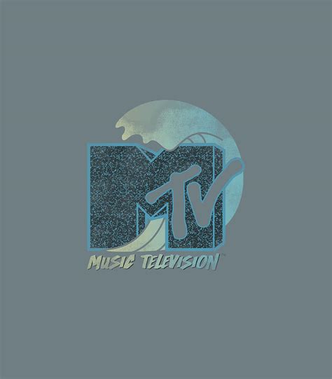 Classic Mtv Logo Surfing Wave Crewnecks Digital Art By Ismaee Lowri Pixels
