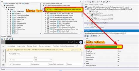 Ax D365fo Auto Refresh Form Grid Data After Pressing Menu Item Ax Dynamics 365 For