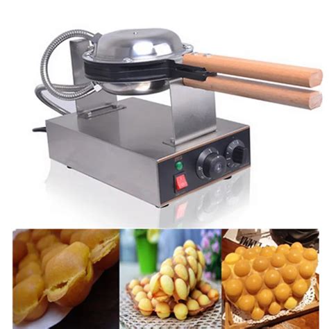 New Egg Puff Machine Hk Style Eggette Waffle Maker Egg Waffle Iron Bubble Waffle Wafer Machine