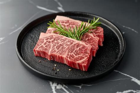 Grilled Beef Marbled Steak Premium Ai Generated Image