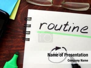 Routine Powerpoint Templates Powerpoint Backgrounds For Routine