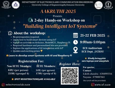 Iot Arduino Esp8266 Techworkshop Learning Aakruthi2025 Ece Ouce Mohammed Abdullah