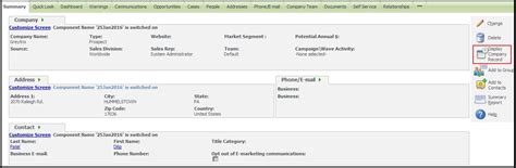 Displaying Popup Window In Sage Crm 72 Using Client Side Api Sage