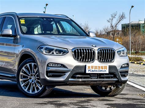 宝马x3外观实拍高清大图 宝马x3 2018款 Xdrive25i 豪华套装月光银第9张图片大全 太平洋汽车