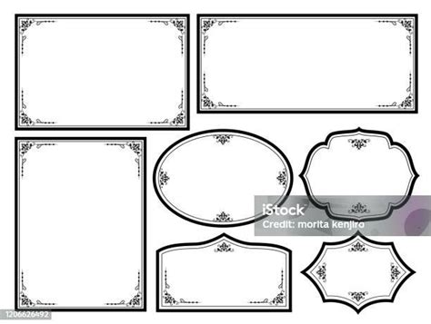 กรอบเวกเตอร์ที่สง่างาม ภาพประกอบสต็อก ดาวน์โหลดรูปภาพตอนนี้ กรอบ องค์ ประกอบ การออกแบบ