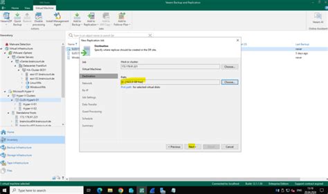 Replicate Virtual Machines Between Different Data Center By Using Veeam Backup And Replication