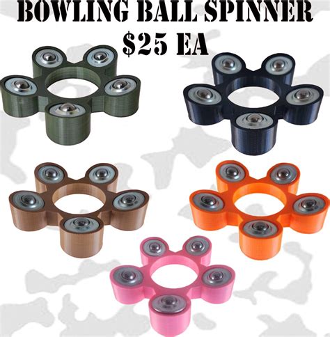 Bowling Ball Spinner Rotating Cup Stand For Cleaning Etsy