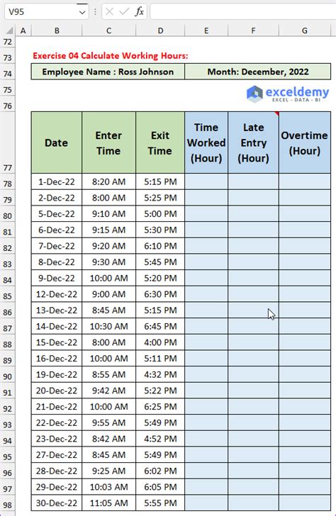 Payroll Exercises In Excel 5 Exercises Exceldemy