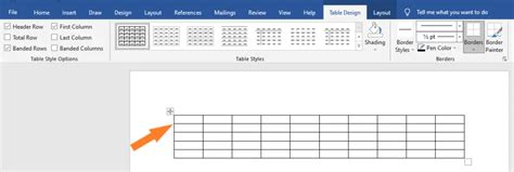 How To Create Table In MS Word Step By Step