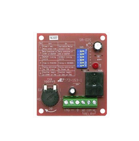 Modulo Timer 1 Segundo A 60 Minutos Ss025 Marca Enforcer Securit