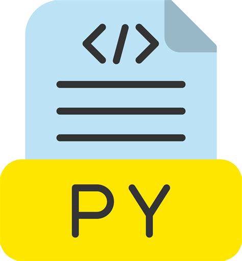 Python File Vector Icon Design 15802255 Vector Art At Vecteezy
