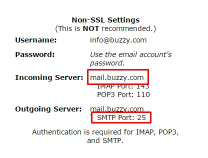 Mail Configuration Akbilisim Support Center
