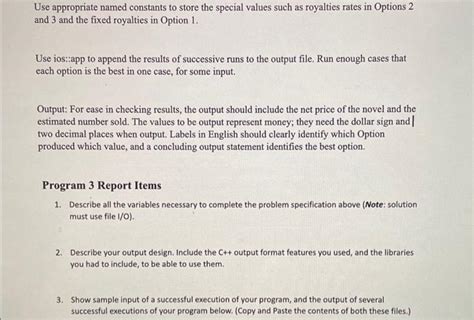 Solved This Program Is Based On Chapter 4 Programming