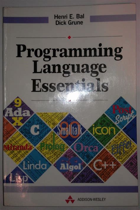 Programming Language Essentials International Computer Science Series