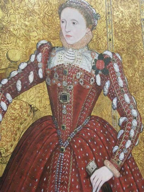 Close Up Of Hampden Portrait Of Elizabeth I Elizabeth I Queen