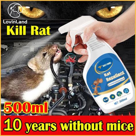Anti Rat Spray 500ml Ubat Tikus Trap Gel Halau Ratus Mouse Repellent