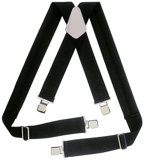 Clc Tool Works Series 5121 Work Suspender Elastic Black Shell