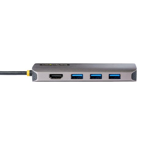 Buy Startech Usb C Multiport Adapter Hdmi 4k Video 60hz 3 Port 5gbps Usb A Hub Comms Express