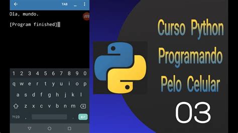 curso python aula 03 tipos primitivos programando pelo celular youtube
