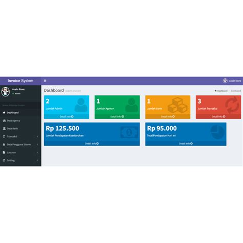jual aplikasi web invoice php and mysql lengkap shopee indonesia