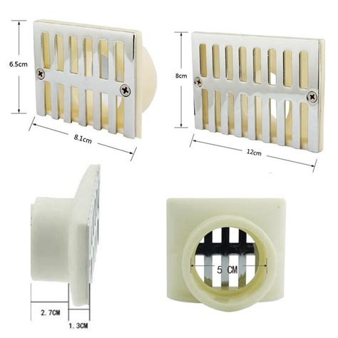 Dn50 Brass Engineering Plastic Side Drain Floor Grandado