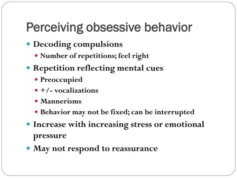 Ppt Anxiety And Obsessive Behaviors In People With I Dd Powerpoint