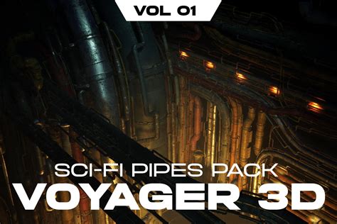 Sci Fi Pipes Pack Vol01 3d Props Unity Asset Store
