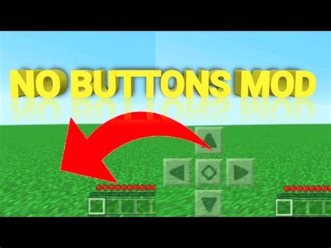 How To Hide Button In Minecraft Minecraft PE YouTube