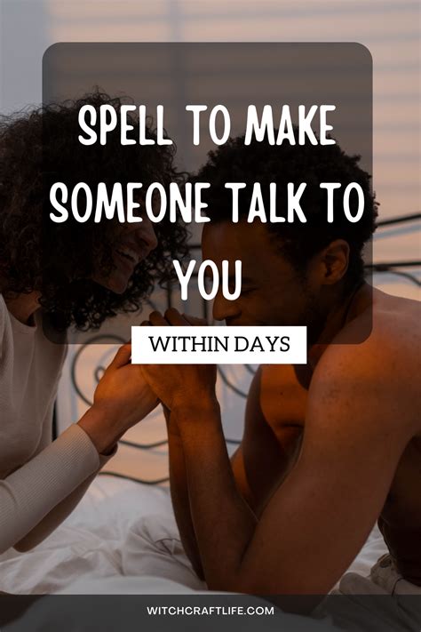 Unlock The Power Of Magic To Make Someone Talk To You